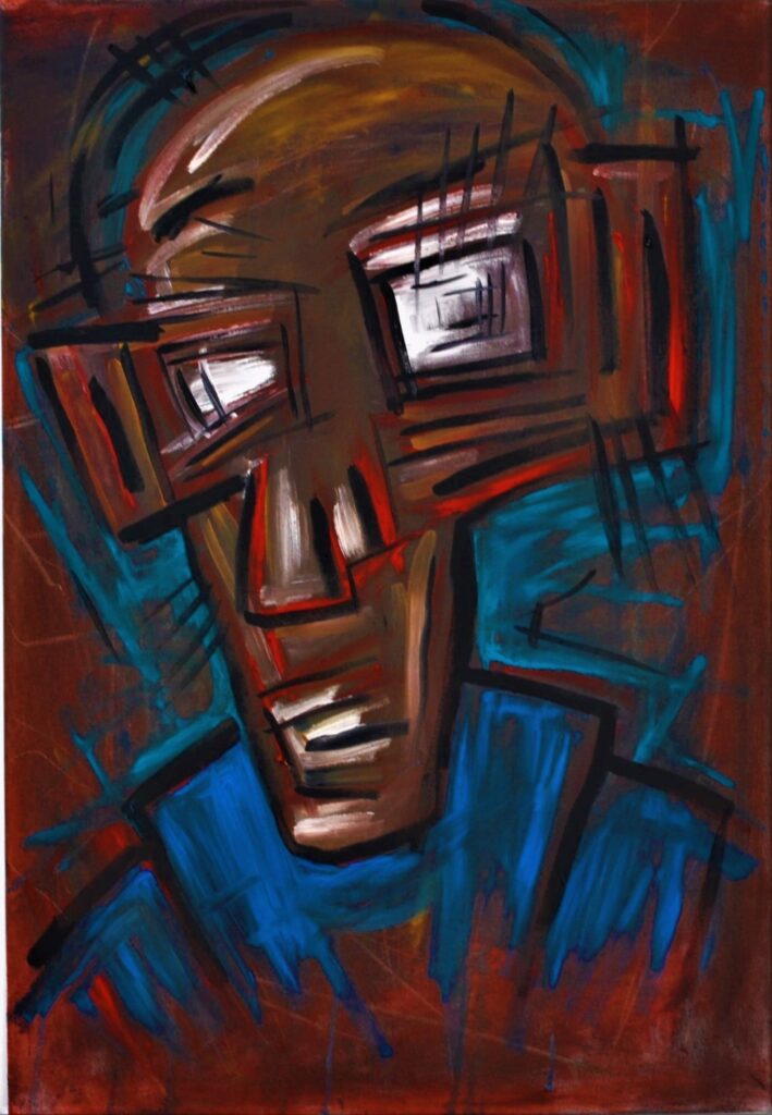 Paintings Of Faces And Figures Pigritudous Art